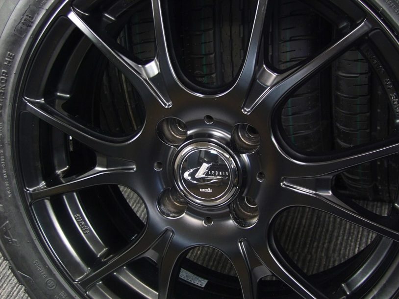 WEDS (ウェッズ) LEONIS (レオニス) NAVIA02 (ナヴィア02) 15×5.5J(+43)PCD100-4H マットブラック ATR Economist (エコノミスト ...