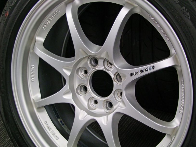 RAYS (レイズ) VOLK RACING (ボルクレーシング) CE28N 8SPOKE DESIGN (8スポークデザイン) 16×7J(+42)PCD100-4H マットシルバー ...
